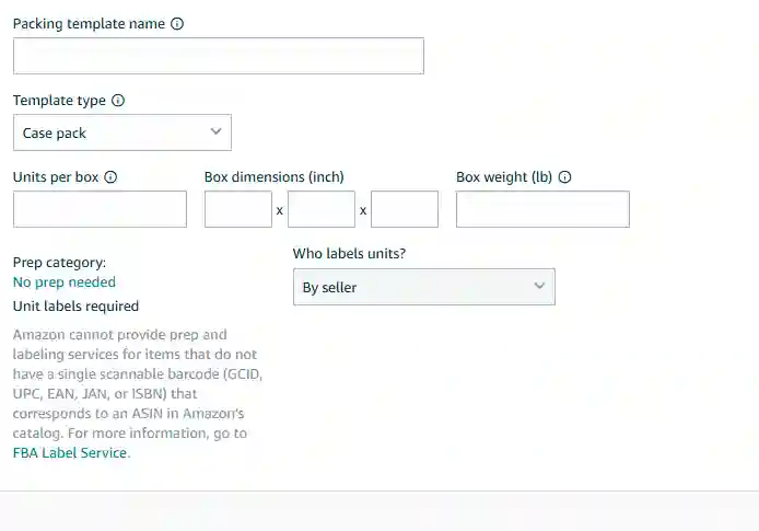 Foresmart FBA Shipping notes in 2024