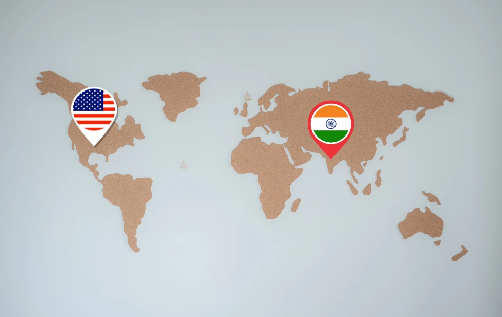 Shipping from India to the USA